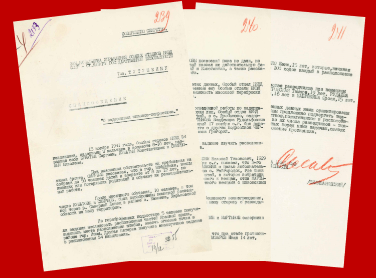 DETI: NKVD Investigates Soviet Orphans Exploited by Germans to Sabotage ...